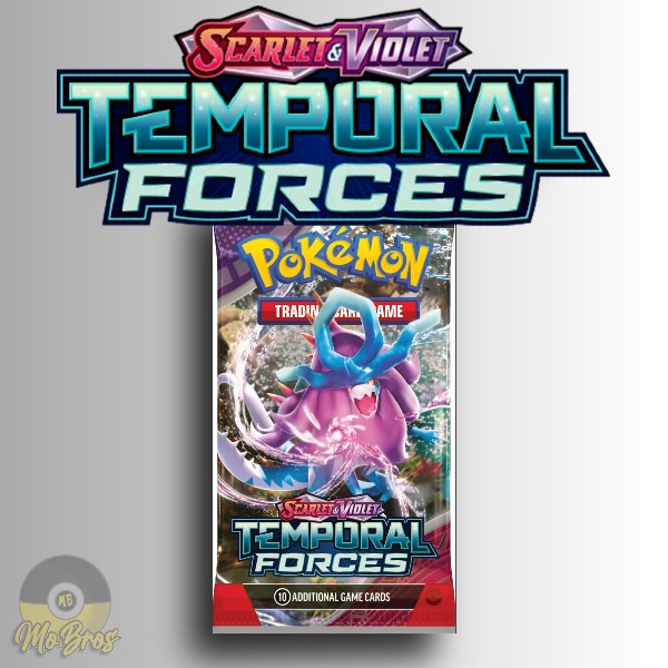 (1) Pokémon TCG: Scarlet & Violet SV05 Temporal Forces Booster Pack – MoBrosTC