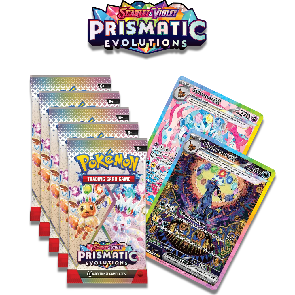 Prismatic Evolution Booster Pack – MoBrosTC